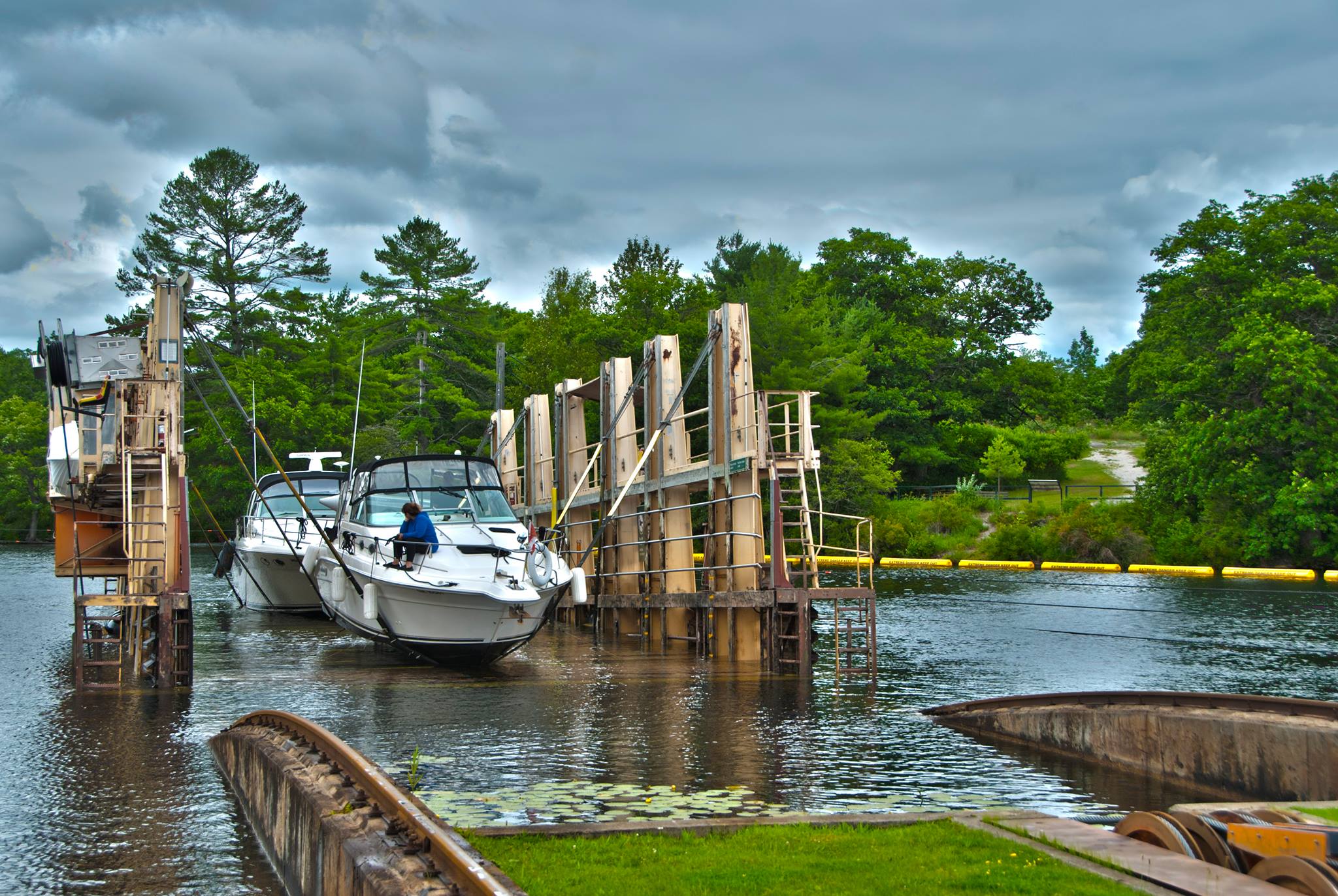 BIG CHUTE MARINE RAILWAY – LOCK 44 | Orillia & Lake Country Tourism